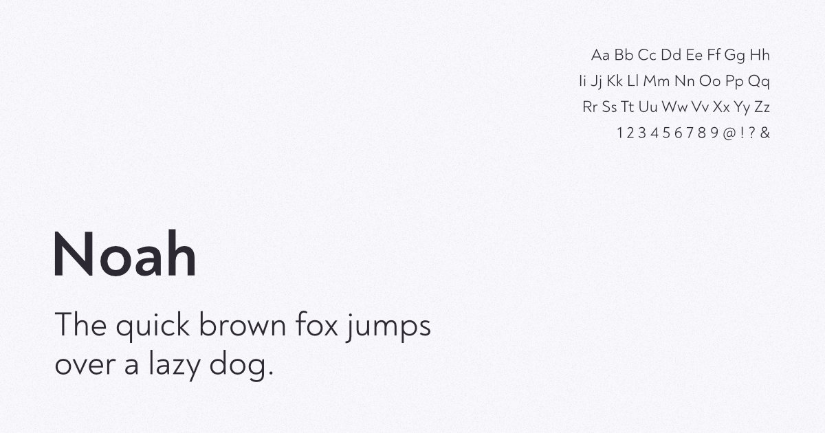 10 favourite modern sans-serif font collection for 2021 - Potzo