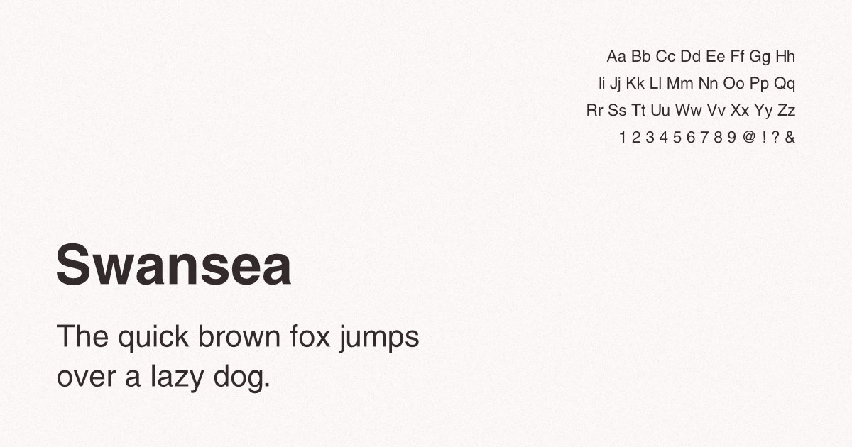 10 favourite modern sans-serif font collection for 2021 - Potzo